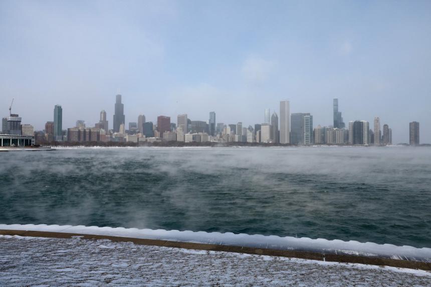 In Pictures: Powerful Arctic cold holds its grip over the United States ...
