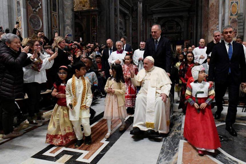 Remember the war weary and the poor, pope urges on Christmas Eve | The Straits Times