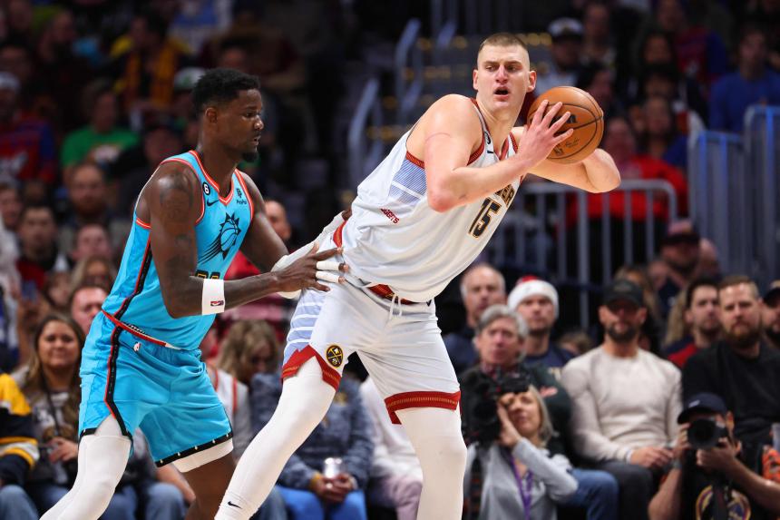 NBA: Jokic's epic triple-double lifts Denver to West lead | The Straits ...