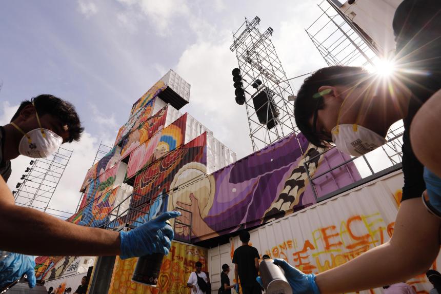 Graffiti and street art showcased in a different light in largest ...