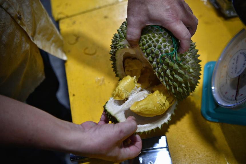 Premium durians going for a steal in Penang | The Straits Times