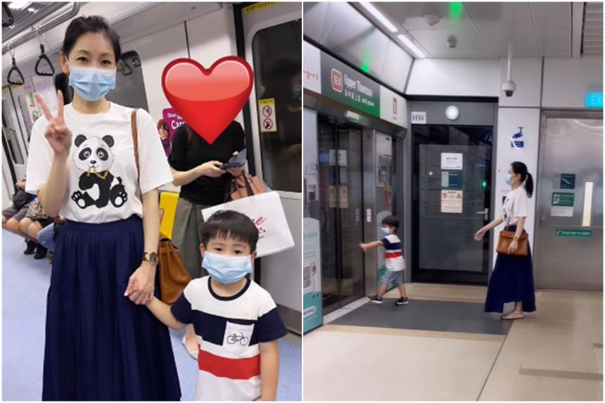 Paris-based Sharon Au takes MRT for first time in 27 years | The ...