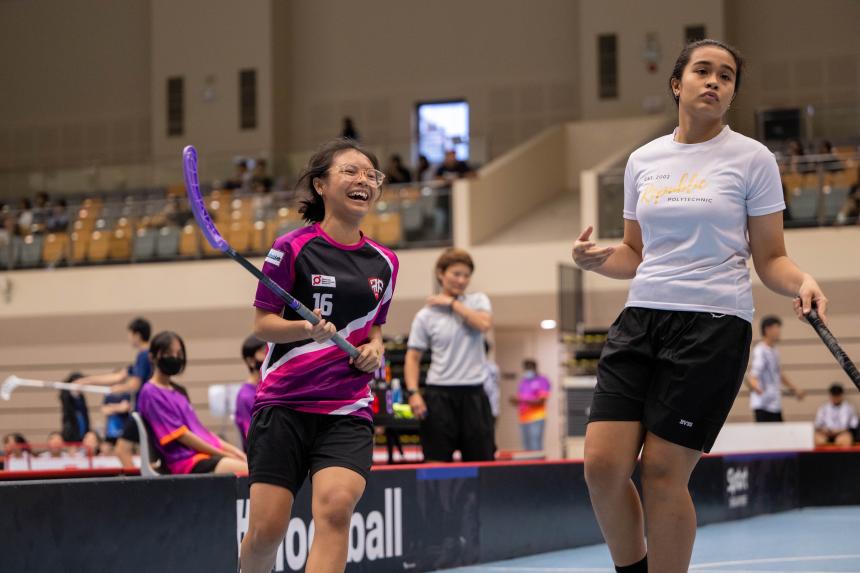 Floorball: Over 400 players compete in Year End Smash 3v3 | The Straits ...