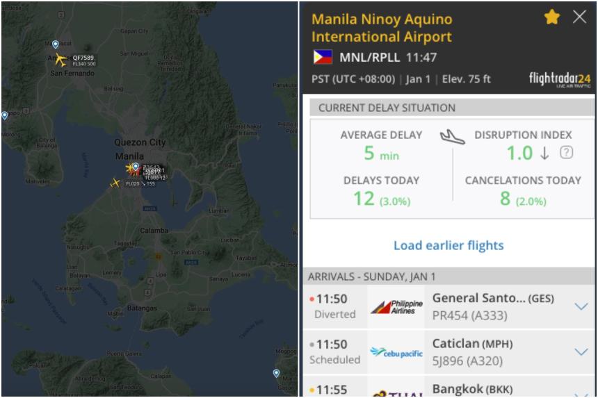 Manila airport power failure causes flight delays, diversions - TrendRadars