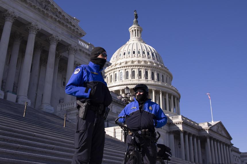 US Capitol police ready for future attacks as Jan 6 anniversary looms ...