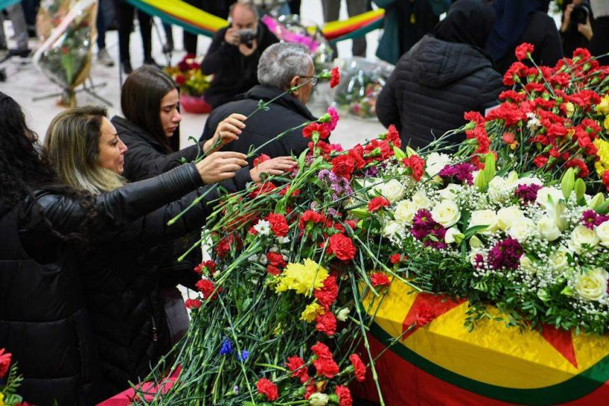 Tears and anger at Paris funeral for Kurdish shooting victims | The ...