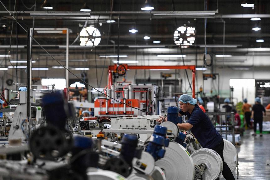 Asia factories remain under pressure as global demand slows | The ...