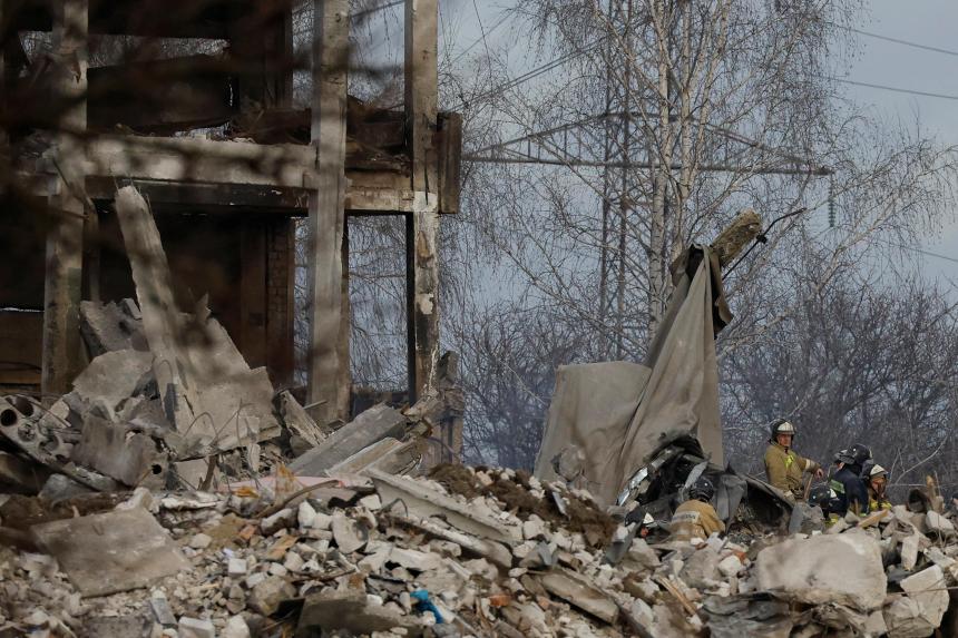 Deadly Ukraine strike reveals Russian tech weakness | The Straits Times