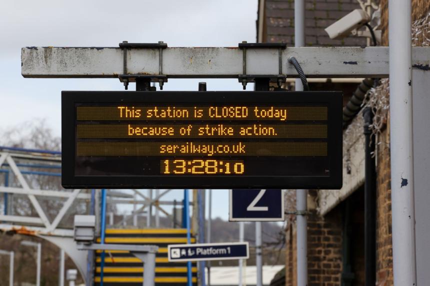 British train stoppages continue as threat grows of broader strikes ...