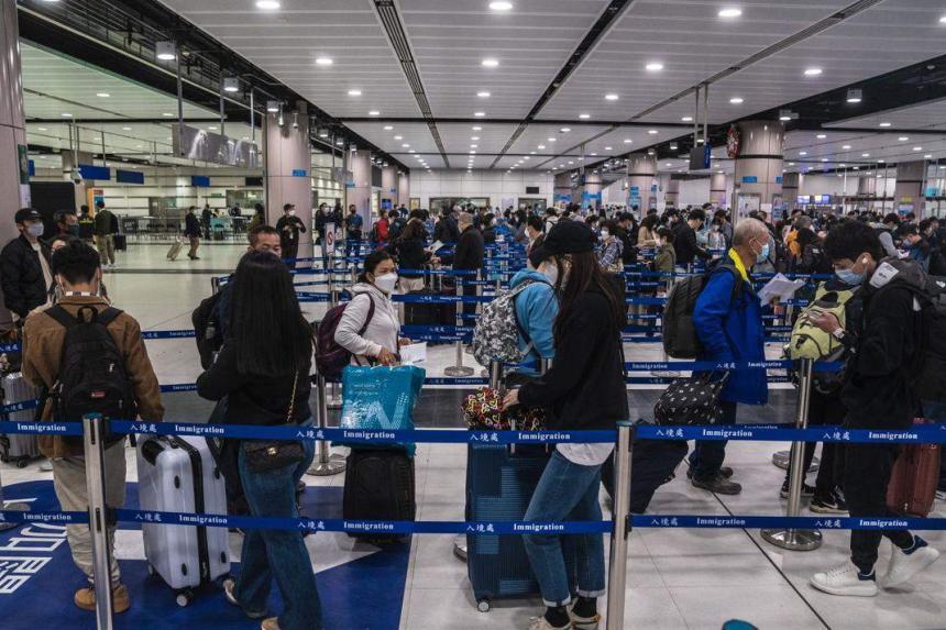 Excitement at Hong Kong's China border as quarantine lifted | The ...