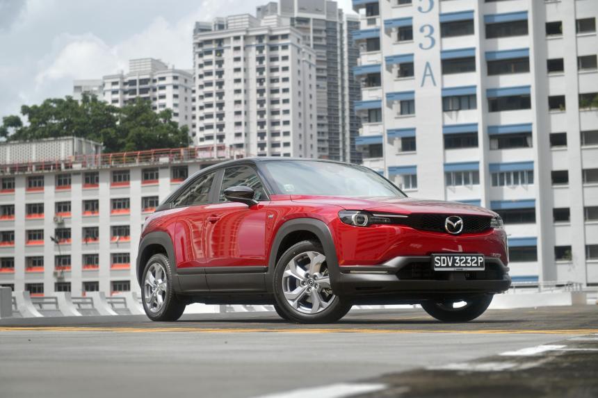 Car review: Mazda MX-30 right-sized for cities | The Straits Times