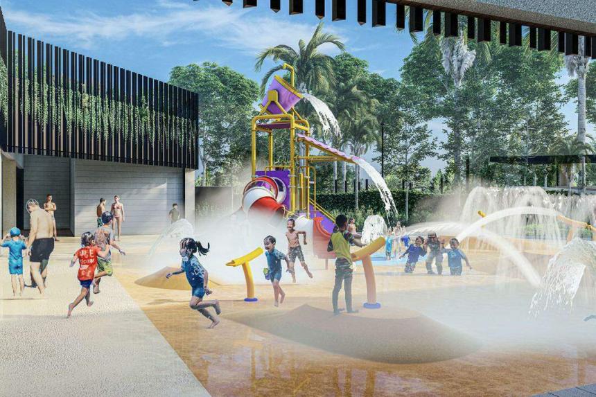 Upgraded swimming complex, new park connector part of Ang Mo Kio ...