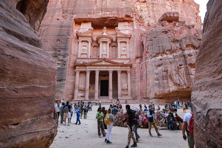 Tourists surge back to Jordan's desert marvel Petra | The Straits Times
