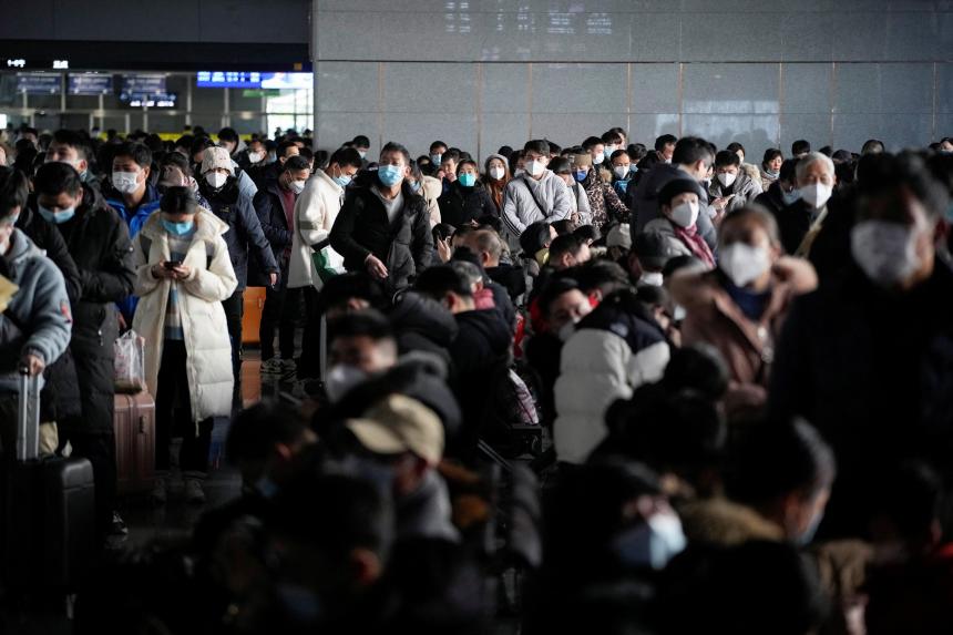 Millions of Chinese workers on the move ahead of Friday travel peak ...