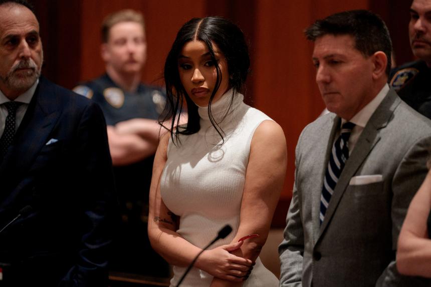 US rapper Cardi B given second chance by judge for community service ...