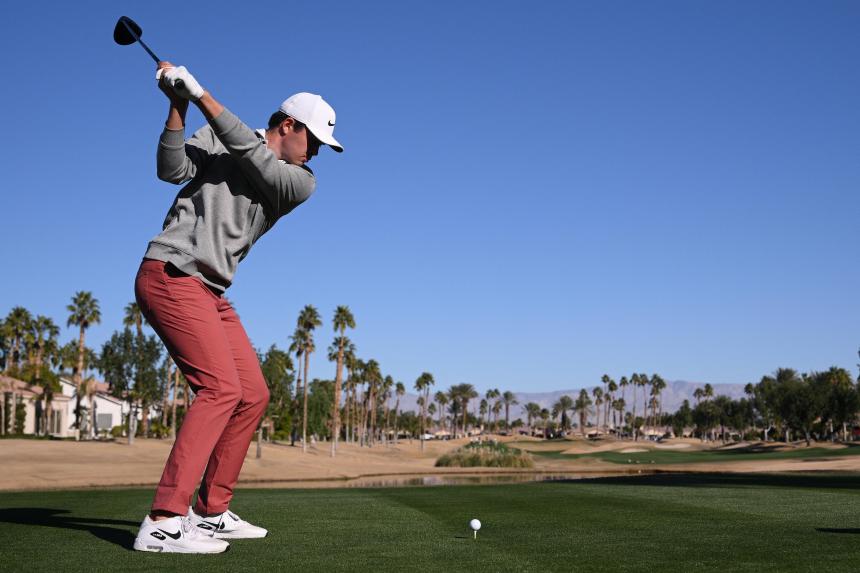 Golf: Rookie Thompson swoops for 3 eagles to lead Rahm at American ...