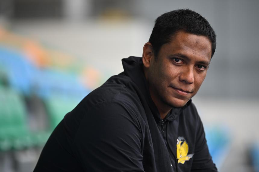 Football: Hougang coach Firdaus goes from computer gamer to real-life ...