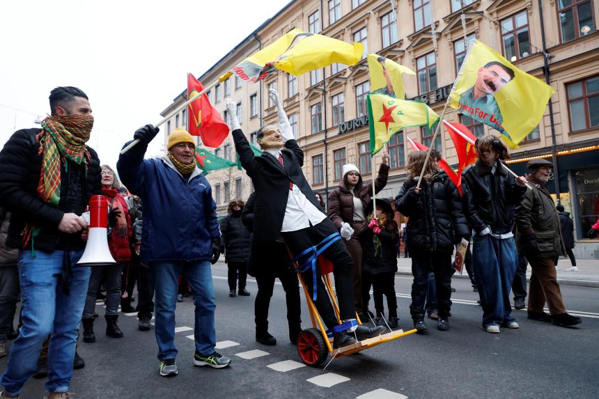 Anti-Turkey demo in Sweden stokes fresh tensions amid Nato push | The ...