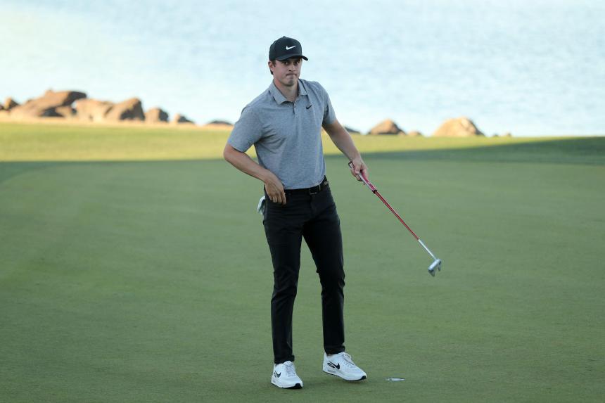 Golf: Rookie Davis Thompson tied for Amex lead with Jon Rahm | The ...