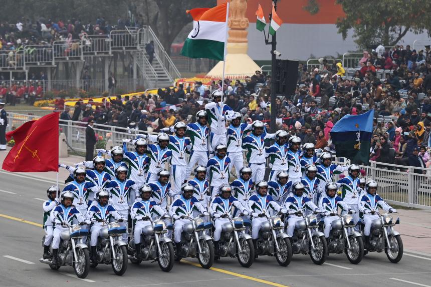 India showcases military, culture in Republic Day parade | The Straits ...