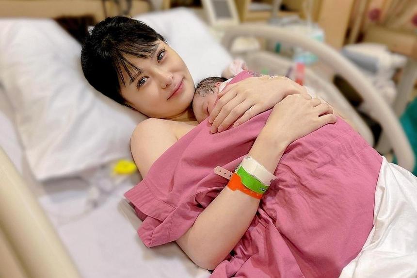 Actress Jayley Woo says motherhood still feels ‘surreal’ | The Straits ...