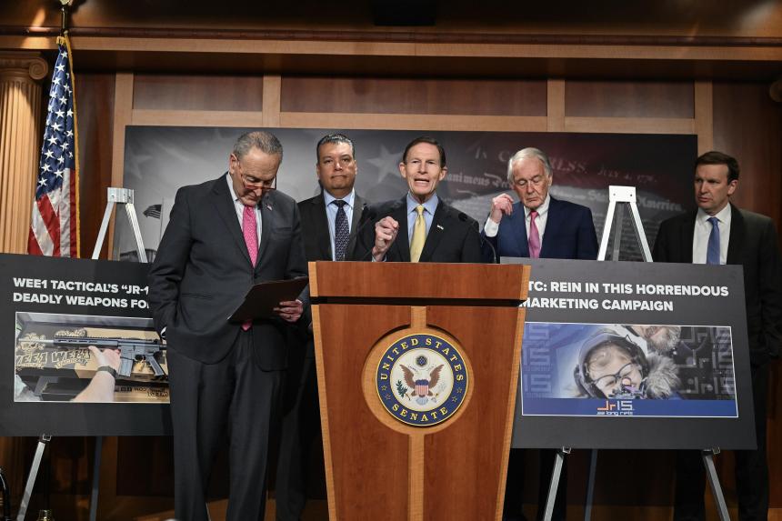 US Senate Democrats call for probe into 'JR-15' child-size rifle | The ...
