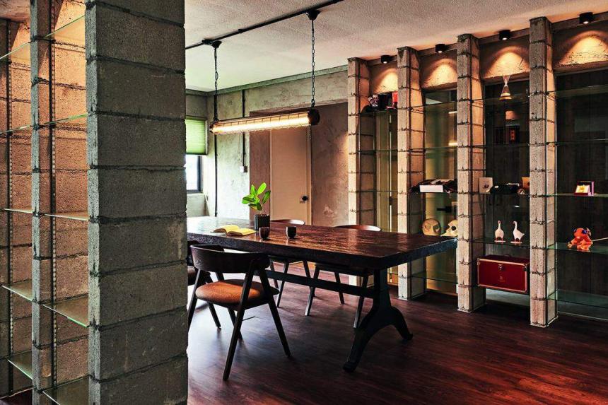 The Chic Home: Industrial loft-style HDB flat channels New York vibes ...