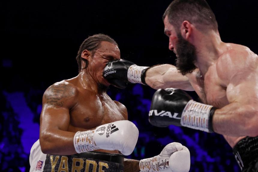Boxing: Beterbiev stops Yarde in eight to retain light-heavyweight ...