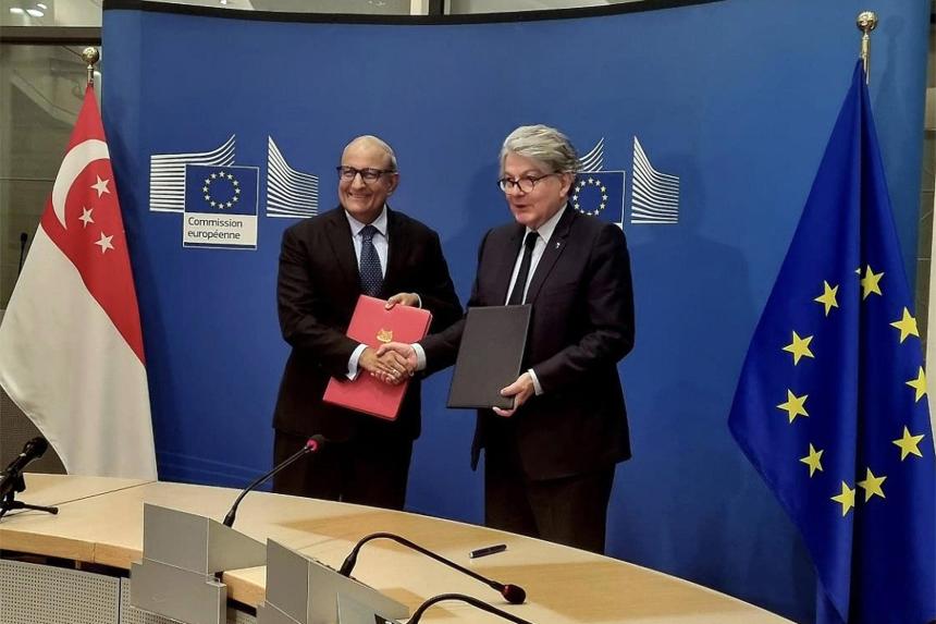 Singapore, EU sign pact to boost connectivity between their digital ...
