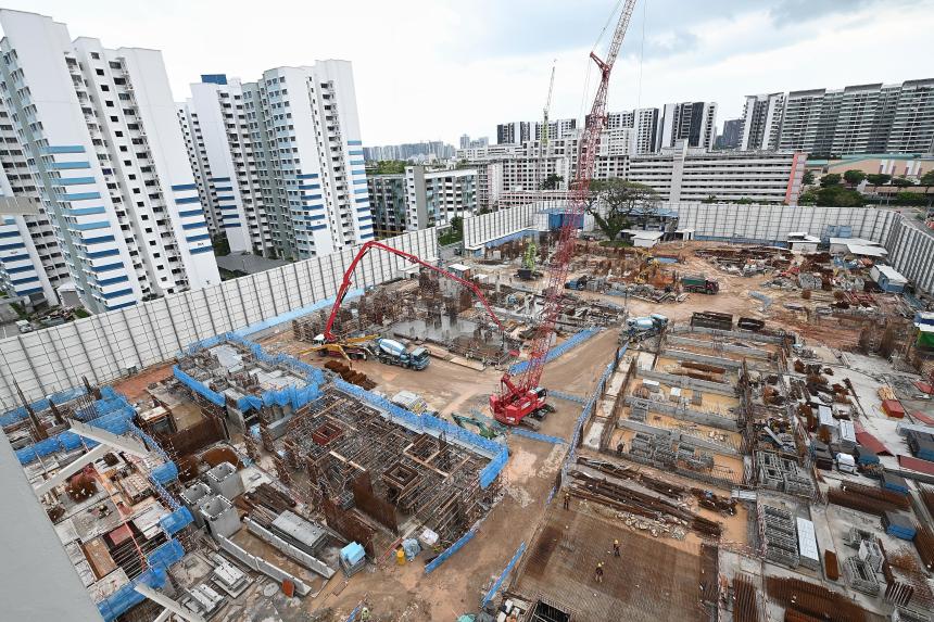 Proportion of delayed BTO projects down from 90% to 40%, HDB expects to ...