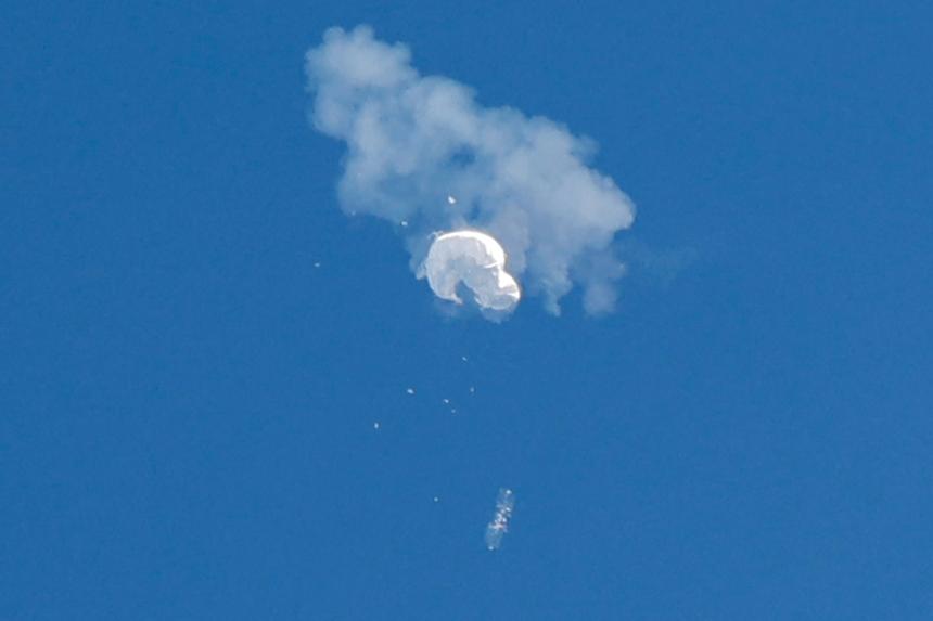 US recovering balloon debris, won't return it to China | The Straits Times