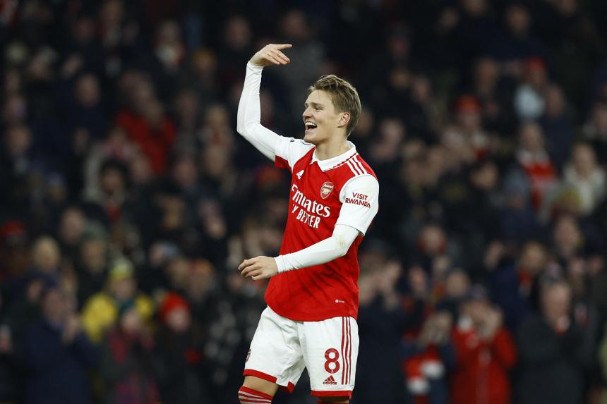 Football: Odegaard says 'no limits' for title-chasing Arsenal | The ...