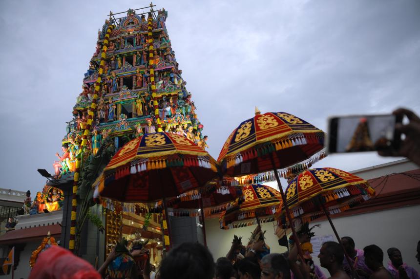 20,000 people mark restoration and consecration of Singapore’s oldest Hindu temple | The Straits ...