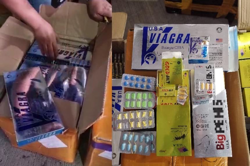 Close to 40,000 units of illegal sexual enhancement drugs seized in 5 ...