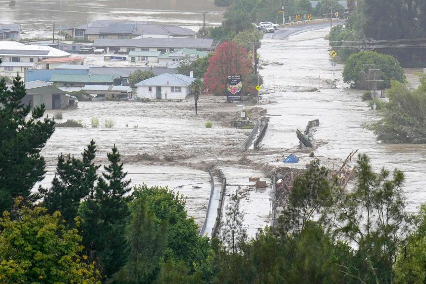 In Pictures: Cyclone Gabrielle lashes northern New Zealand | The ...