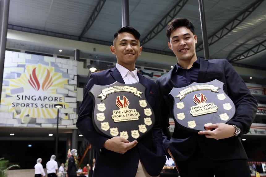 Giving up is not an option for Singapore Sports School award winners | The Straits Times