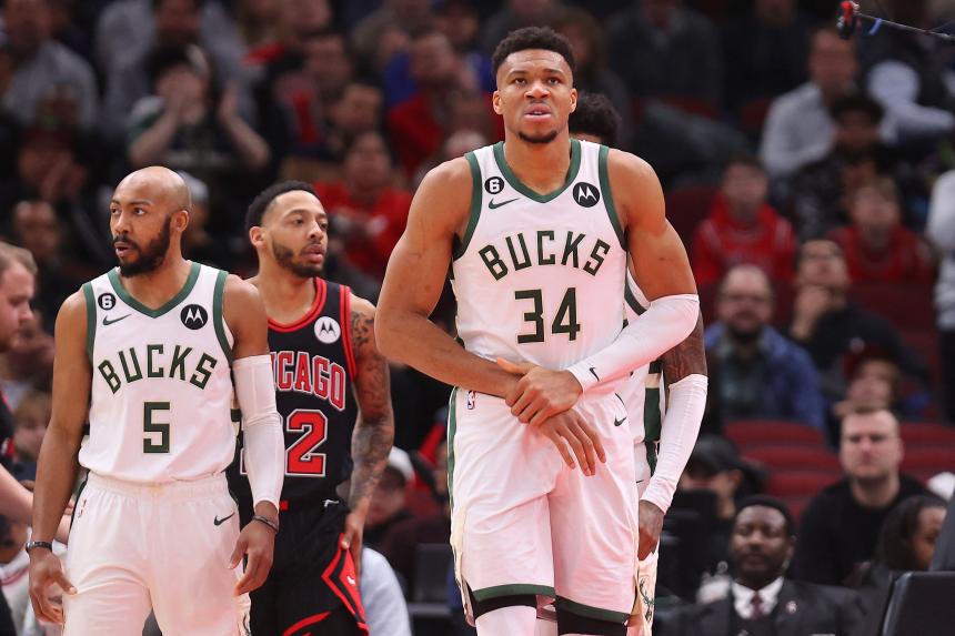 Basketball: Antetokounmpo injury scare as Bucks roll to 12th straight ...