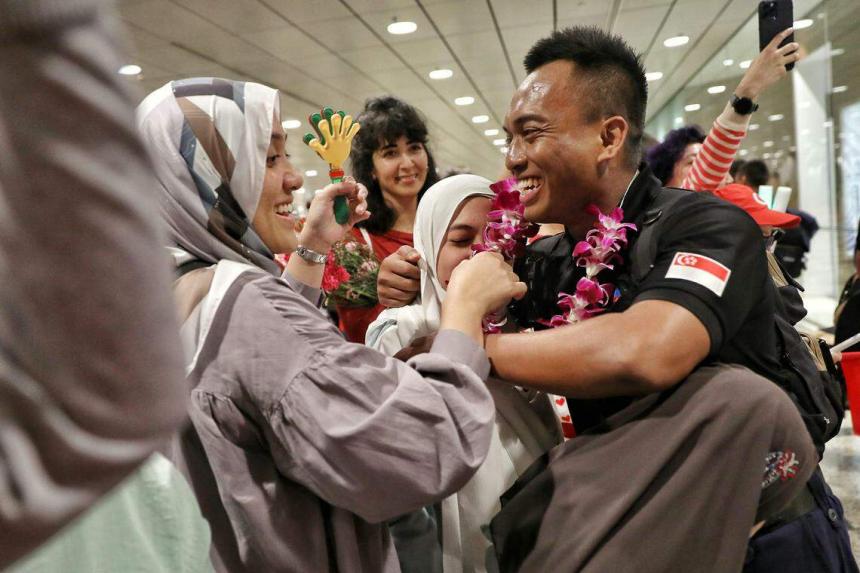 68 SCDF officers returning from rescue mission in quake-hit Turkey ...