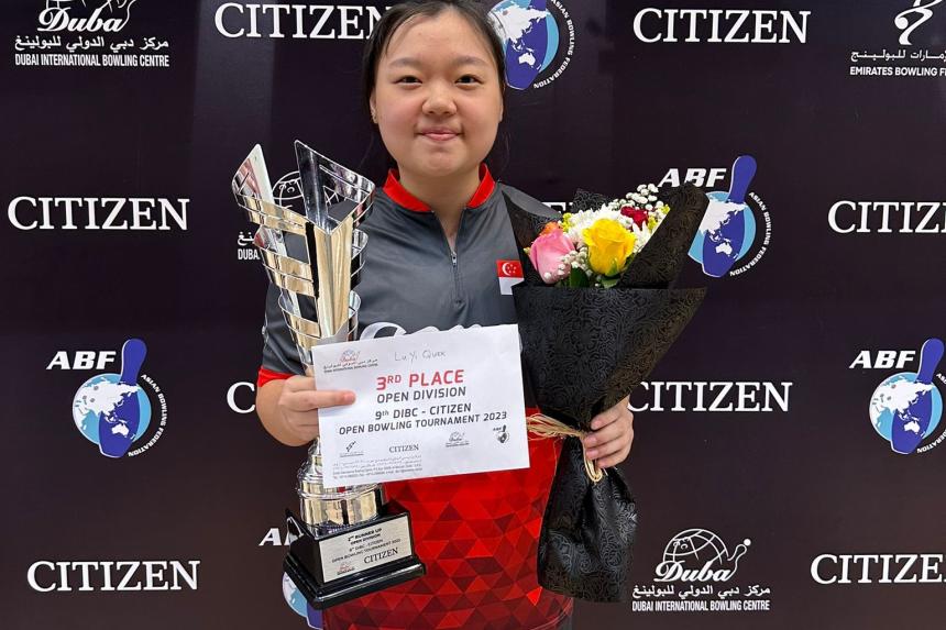 Bowling: Singapore’s Quek Lu Yi finishes third at DIBC Citizen Open | The Straits Times