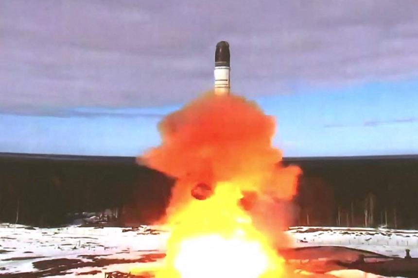 Putin says ‘invincible’ Sarmat nuclear missile to be deployed this year ...