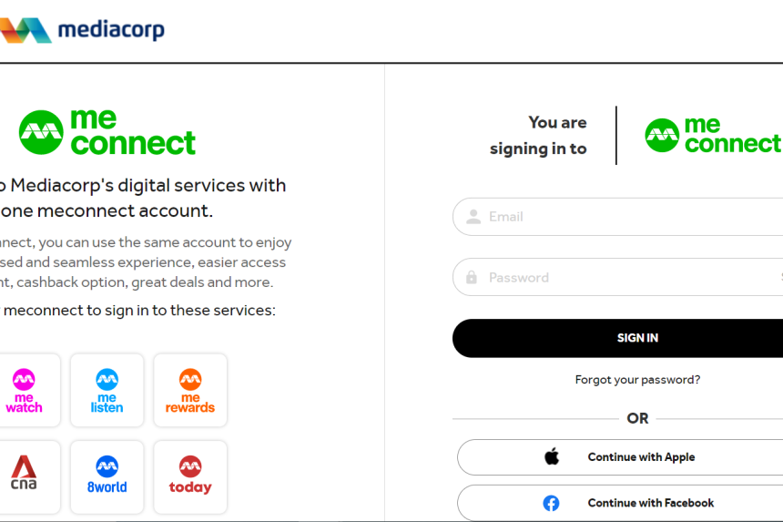 Passwords of 14,000 Mediacorp meconnect accounts reset following unauthorised access | The ...