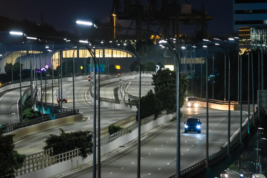 LTA completes project to make Singapore streets brighter at night | The ...