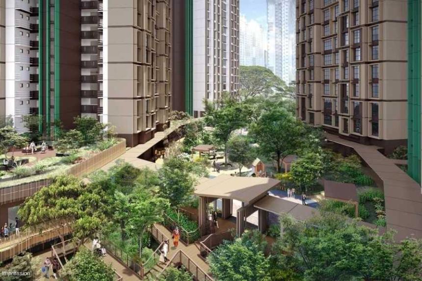 HDB offers 4,428 BTO flats; projects in Dover Forest, Farrer Park under ...