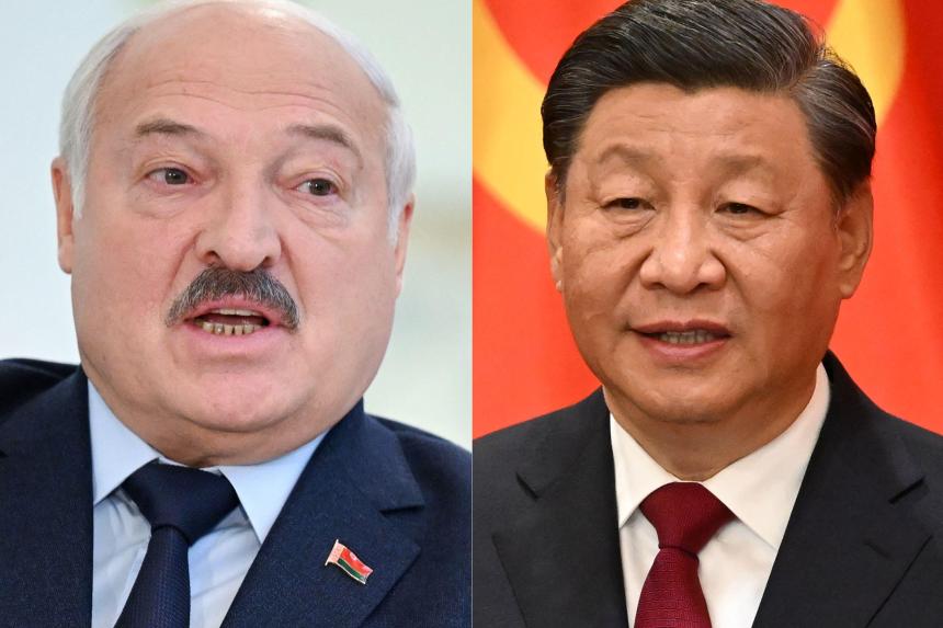 Belarus leader Lukashenko arrives in China for talks | The Straits Times