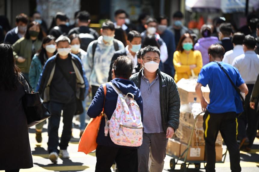 Many in Hong Kong continue to wear masks despite end of mandate | The ...
