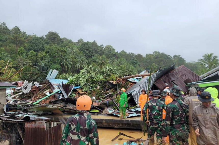 Indonesia landslide death toll rises to 30 | The Straits Times