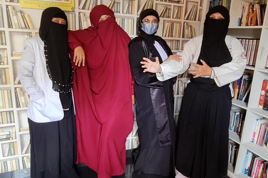 We are not terrorists, ninjas or Batman: ‘Niqabis’ in Indonesia share ...