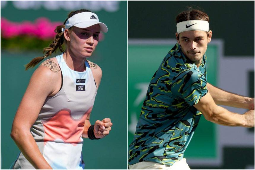 Tennis: Wimbledon champion Rybakina advances at Indian Wells, Fritz ...