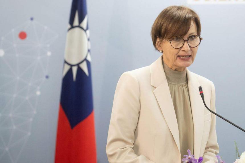 German minister begins first Cabinet-level trip to Taiwan in 26 years ...