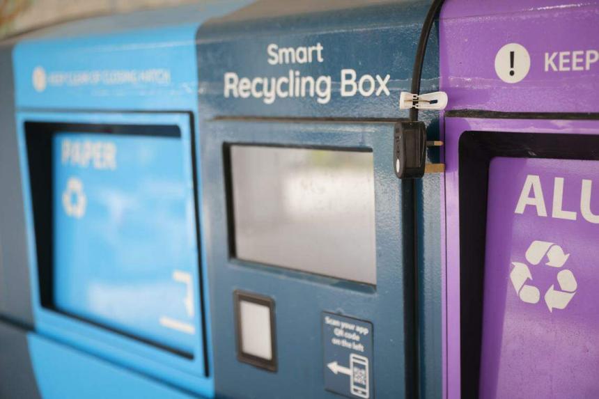 Smart recycling boxes that reward residents for sorting waste have cut ...